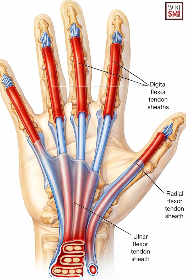 Flexor Pollicis Longus Tendon Sheath - WikiSM (Sports Medicine Wiki)